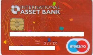 Bank Card: International Asset Bank Maestro Chip – 02-15 (International ...