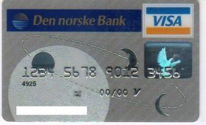 Bank Card: Den norske Bank (DnB Kort AS, NorwayCol:NO-VI-0024