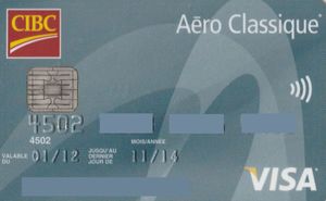 Tarjeta de Banco: CIBC - Aero Classique (Canadian Imperial Bank of ...