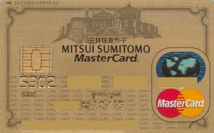Tarjeta de Banco: Mitsui Sumitomo MC Gold (Sumitomo Mitsui Card Co ...
