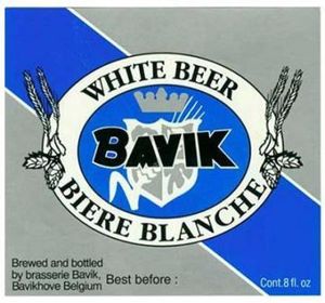 Drink Label: Bavik Wit Bier (Bavik-De Brabandere, Belgium) Col:BE-BEER ...