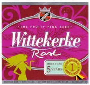 Drink Label: Wittekerke Rosé (Bavik-De Brabandere, BelgiumCol:BE-BEER ...