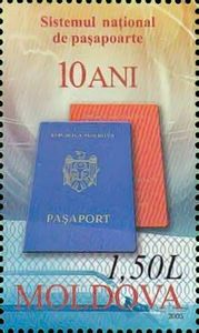 Stamp: Moldovan Passports for Citizens and Non-Citizens (Moldova(10th ...