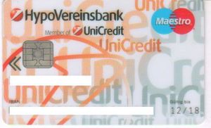 Bank Card: HypoVereinsbank - UniCredit (HypoVereinsbank AG, Germany ...