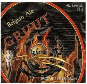Etiqueta de Bebida: Gruut Ale inferno (Gentse Stadsbrouwerij, Bélgica ...