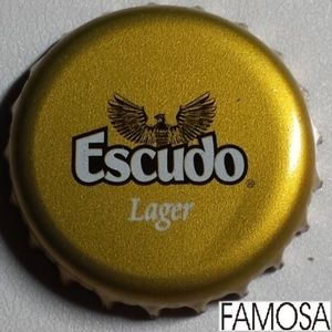 Bottle Cap: Escudo Lager (Compañía de Cervecerías Unidas, Chile) Col:BE ...