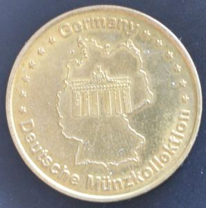 Token: Cologne Cathedral (Die höhe Dom zu Köln) (Germany, Federal ...