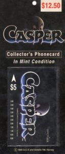 Phonecard: Movie Title -Casper (Card Phone, Australia(Casper Movie) Col ...