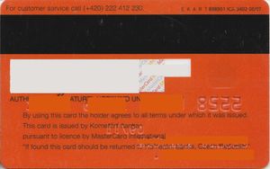 Cartões de bancos: KB - Business Card (Komerční Banka (KB), República ...