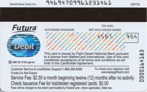 Gift Card: Gift Card epay 100 (MasterCard, United States of America ...