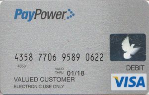 Bank Card: PayPower (MetaBank, United States of AmericaCol:US-VI-0151.01