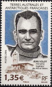 Stamp: Jean Volot (1921-2012) (French Southern and Antarctic Lands ...