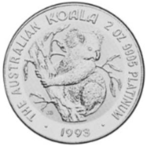 Coin: 200 Dollars (Koala) (Australia(Bullion - Australian Koala) WCC:km196
