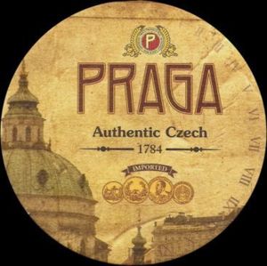 Beer Coaster: Praga (Samson Budějovický Měštanský Pivovar, Czech ...