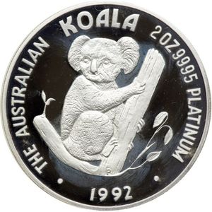 Coin: 200 Dollars (Koala) (Australia(Bullion - Australian Koala) WCC:km185