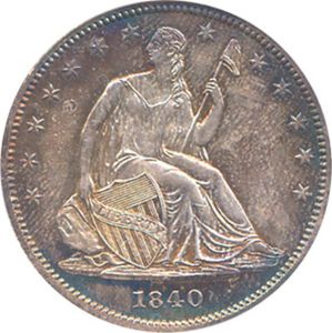 Coin: 50 Cents / Half Dollar (Seated Liberty) (United States of America ...