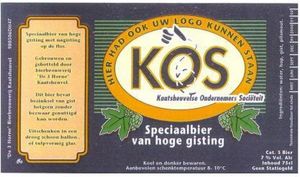 Drink Label: Kos (De 3 Horne, NetherlandsCol:NL-BEER-004093