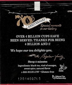 Tea Bag: "Constant Comment" Magazine Ad, 1965 (Bigelow, United States ...