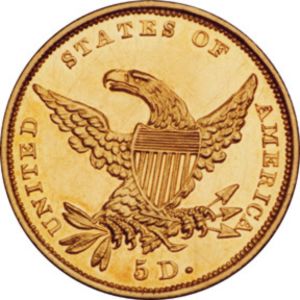 Coin: 5 Dollars (Classic Head) (United States of America) (A14 - Half ...