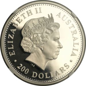 Coin: 200 Dollars (Koala) (Australia) (Bullion - Australian Koala) WCC ...