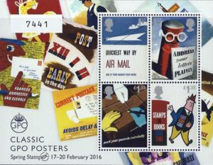 Stamp: Classic GPO Posters (United Kingdom of Great Britain & Northern ...