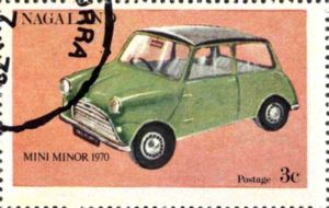Stamp: Mini Minor (India, Nagaland: Cinderella StampsCol:ND 1972-02/3