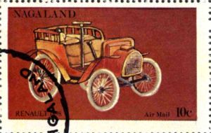 Stamp: Renault (India, Nagaland: Cinderella StampsCol:ND 1972-02/5