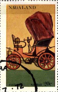 Stamp: Fiat (India, Nagaland: Cinderella StampsCol:ND 1972-02/6