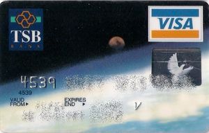 Bank Card: TSB Bank (TSB Bank, IrelandCol:IE-VI-0012