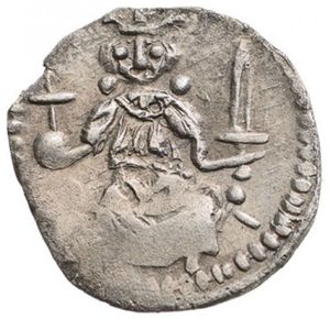 Coin: 1 Denar (Hungary) (1290~1301 - 21st King Andrew III the Venetian ...