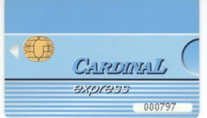 Tarjeta de Banco: Cardinal express (Cardinal bank, RusiaCol:RU-GM-0163