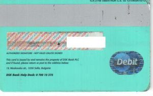 Cartões de bancos: Dsk Bank MasterCard PayPass Fishes - 10/13 (Dsk Bank ...