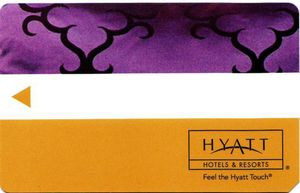 Hotel Card: For great rates, visit Hyatt.com (Hyatt, United States of ...