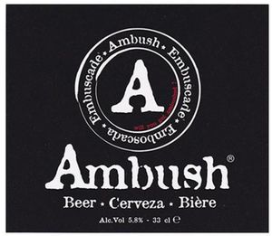 Dranketiket: Embuscade Ambush (Brasserie La Binchoise, BelgiëCol:BE-BEER-006608