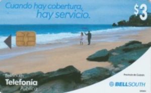 Phonecard: Provincia de Guayas / Three Phone Numbers (Bell South ...