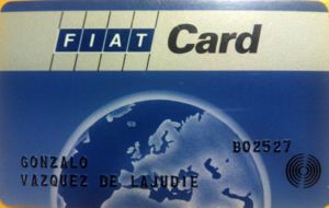 Tarjeta Funcional: FIAT Card (Car Assistance and Auto Clubs, España ...