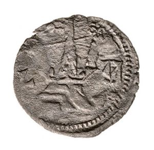 Coin: 1 Denar (Hungary(1342~1382 - 25th King Louis I the Great) Col:HU ...