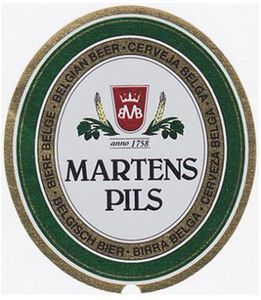 Drink Label: Martens Pils (Brouwerij Martens, BelgiumCol:BE-BEER-006770