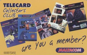 Phonecard: Telecard Collectors Club (Maltacom, Malta(Chip Cards) Col:MT ...