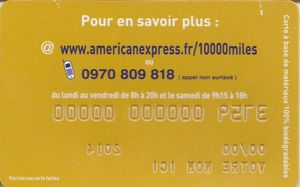 Tarjeta de Banco: Amex Air France Gold with chip (American Express ...