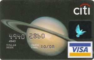 Tarjeta de Banco: Citi – Jupiter (Citibank, EspañaCol:ES-VI-0617