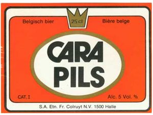 Drink Label: Cara Pils (Brouwerij Martens, BelgiumCol:BE-BEER-006902