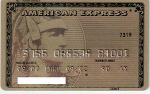 Bank Card: American Expres (American Express, United States of ...