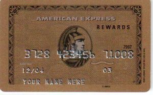 Bank Card: American Expres REWARDS (American Express, United States of ...