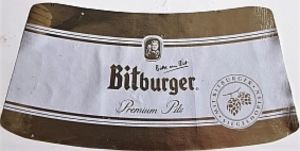 Flaschenetikett: Bitburger Premium Pils (Bitburger Braugruppe GmbH ...