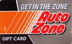 Gift Card: Get in the Zone (Auto Zone, United States of America) (Auto ...