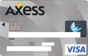 Bank Card: Axess (Akbank T.A.Ş., Türkiye (Turkey)Col:TR-VI-0026.03