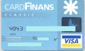 Bank Card: Classic (Finans Bank Romania, RomaniaCol:RO-VI-0027
