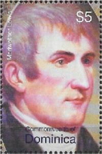 Stamp: Meriwether Lewis (Dominica(Lewis & Clark expedition) Mi:DM 3446