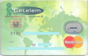 Bank Card: Map 1 (Cetelem, RomaniaCol:RO-MC-0067.02